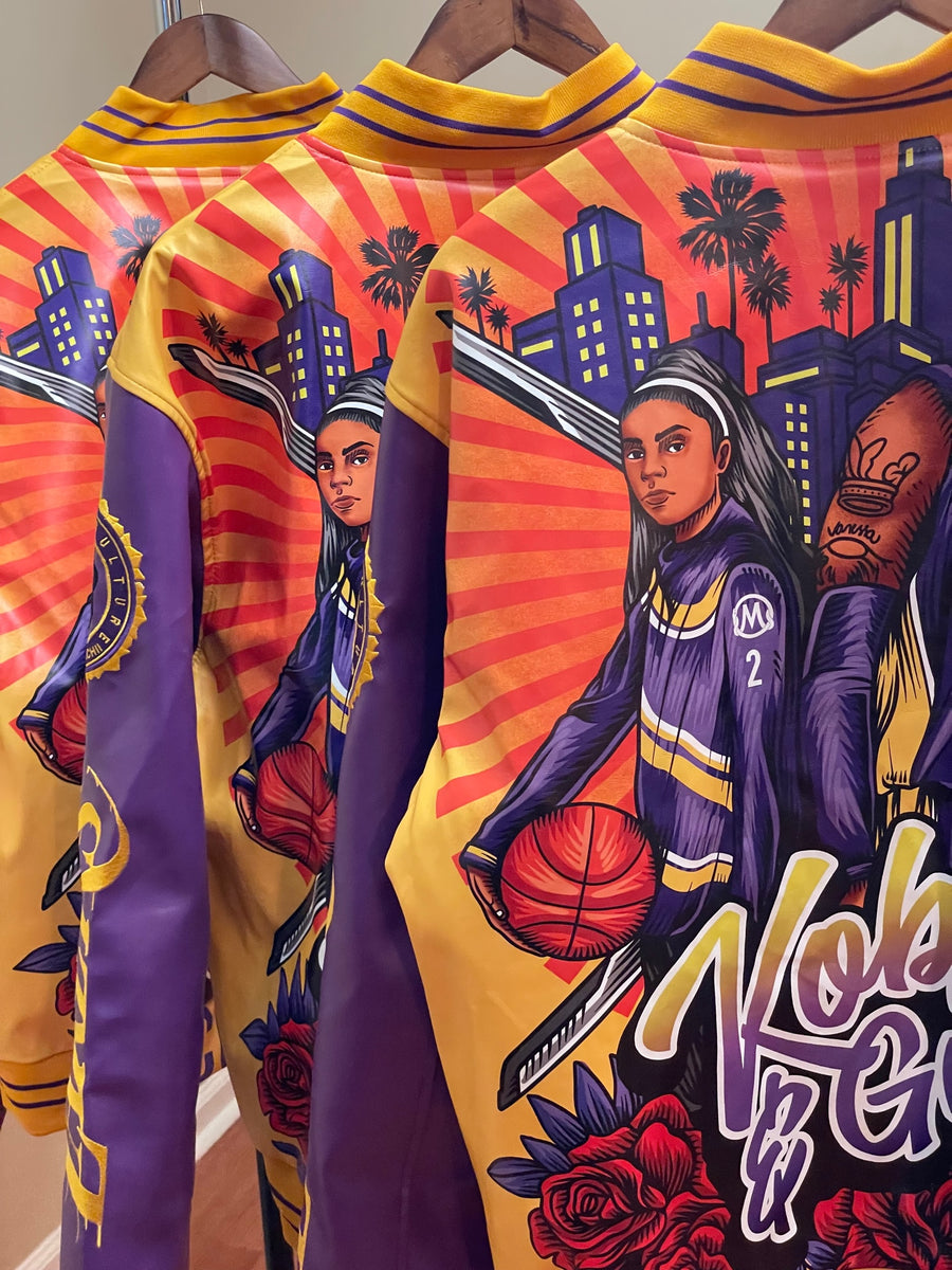 Mamba Forever Varsity Jacket – IServeTheHood